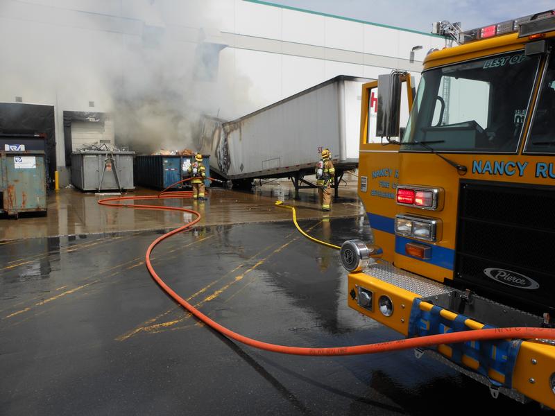 Companies assist Lower Nazareth at commercial fire. - Nancy Run Fire ...